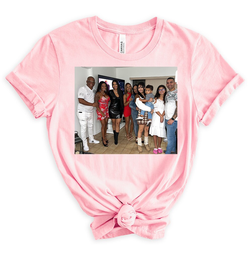 Custom Photo T-shirt Cute Custom Shirt Family Picture Birthday Photo ...