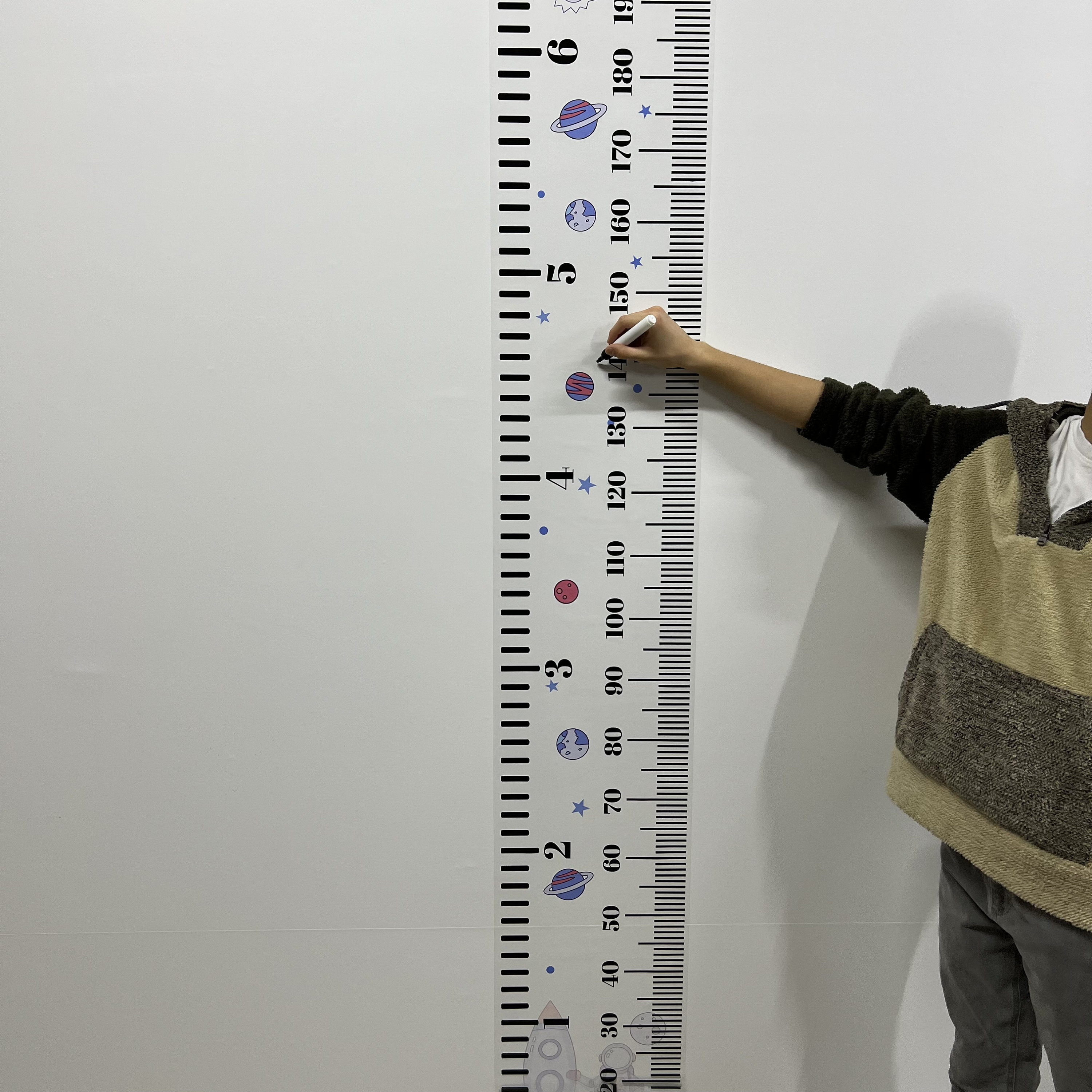 Dry Erase Colorful Growth Chart for Kids Model-1 This Product - Etsy