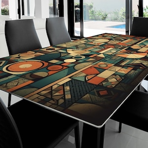 Custom Printed Tablecloth, Table Covering Model-15 Harmless Protection ...