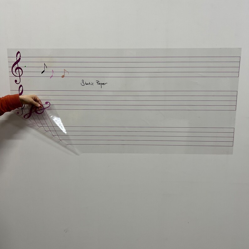 Dry Erase Treble Clef Music Board Sheet Music, Treble Alto Bass Clef ...