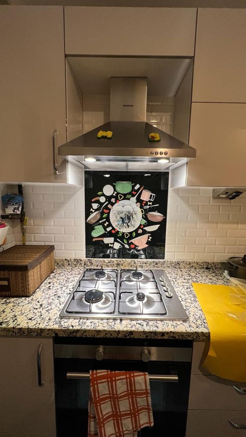 Kitchen Counter Accessory Model-3 Sticker Set Kitchen - Etsy