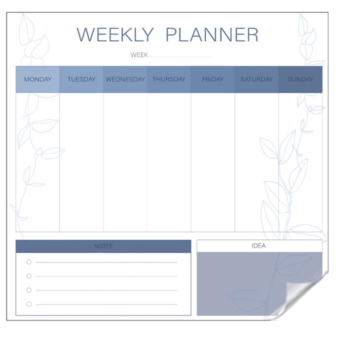 Dry Erase 2024 - 2025 Weekly Planner Organizer Model-1 Plan Your Day ...