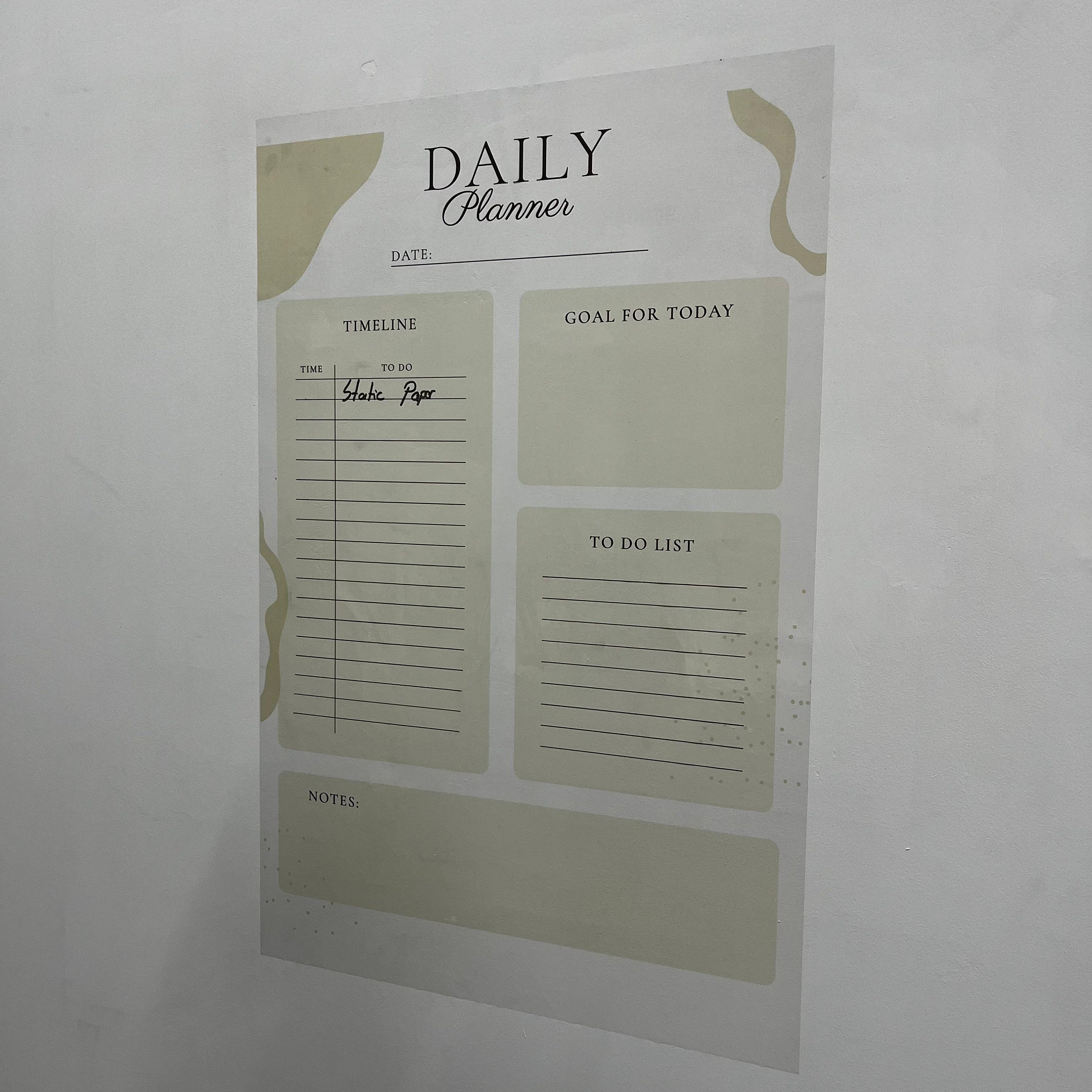 Dry Erase 2024 - 2025 Daily Planner Organizer Model-8 Plan Your Day and ...