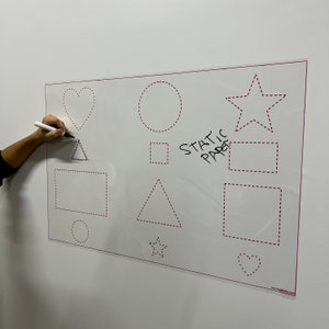 Dry Erase Trace the Shapes for Kids Model-1 Personalized, Simple ...
