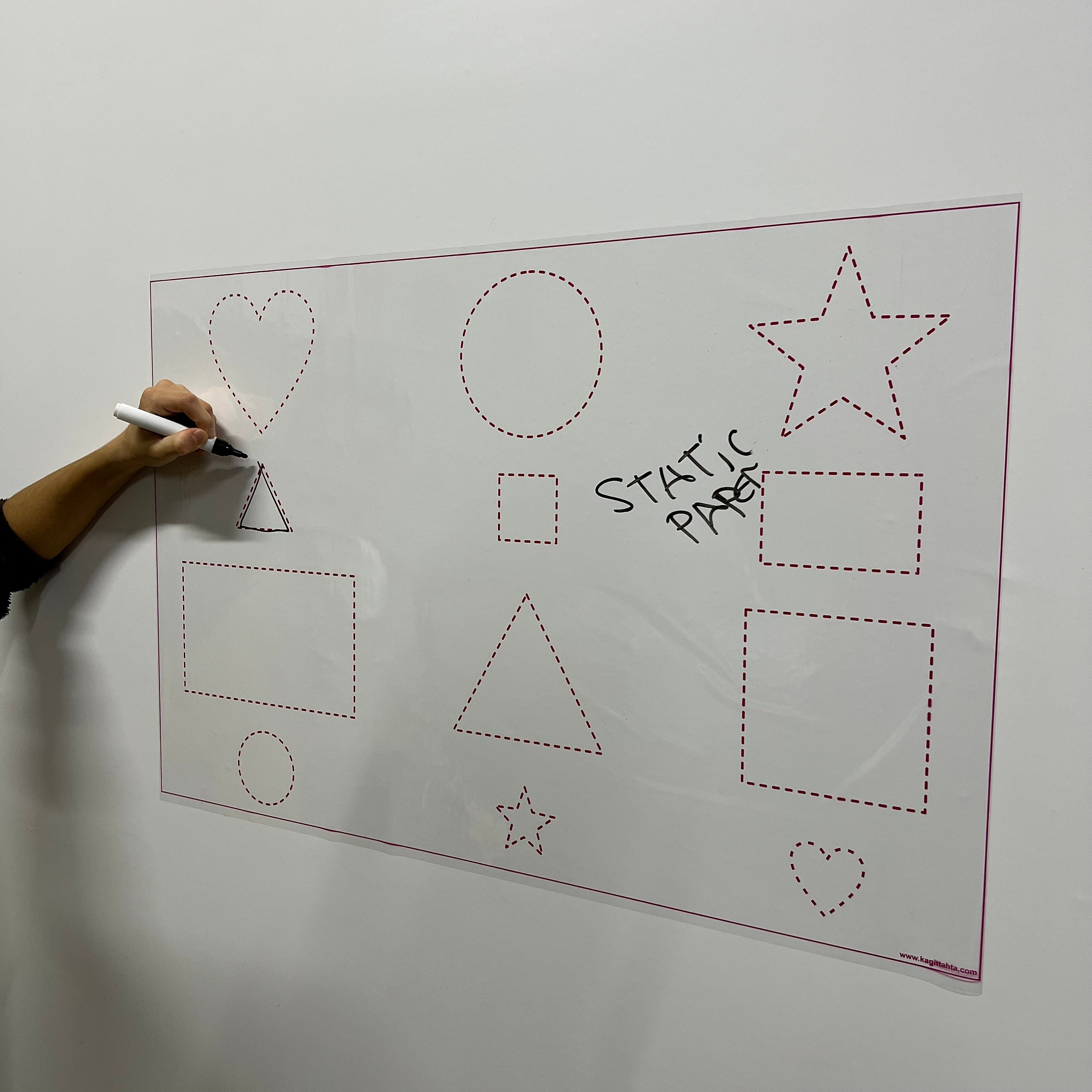 Dry Erase Trace the Shapes for Kids Model-1 Personalized, Simple ...