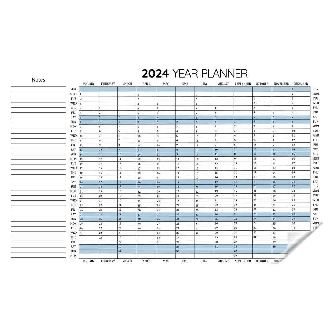 Dry Erase 2025 Annual, Year Planner Organizer Model-4 Plan Your Day and ...