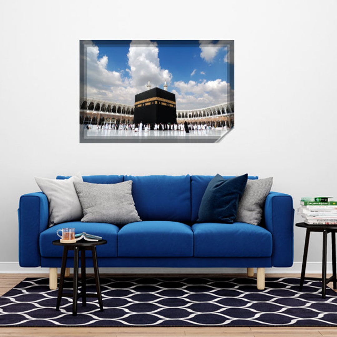 Kaaba Islamic Painting Picture Islamic Murals Reusable Durable ...
