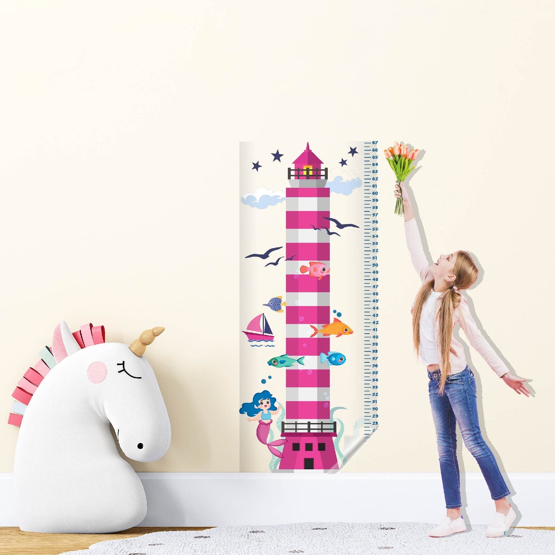 Dry Erase Colorful Growth Chart for Kids Model-12 This Product is A ...