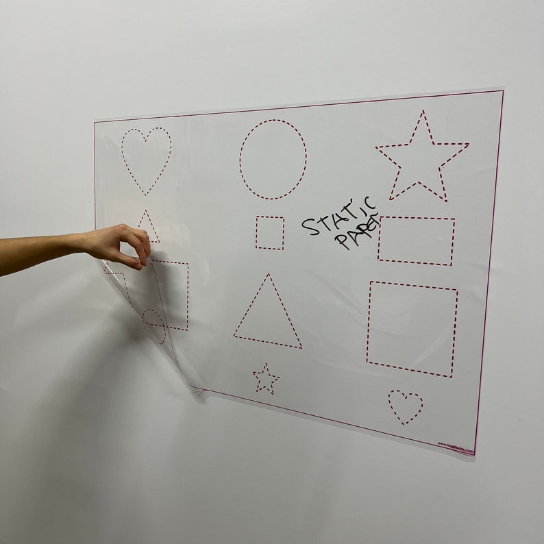 Dry Erase Trace the Shapes for Kids Model-1 Personalized - Etsy