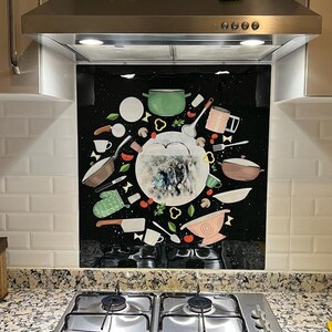 Kitchen Counter Accessory Model-3 Sticker Set Kitchen - Etsy