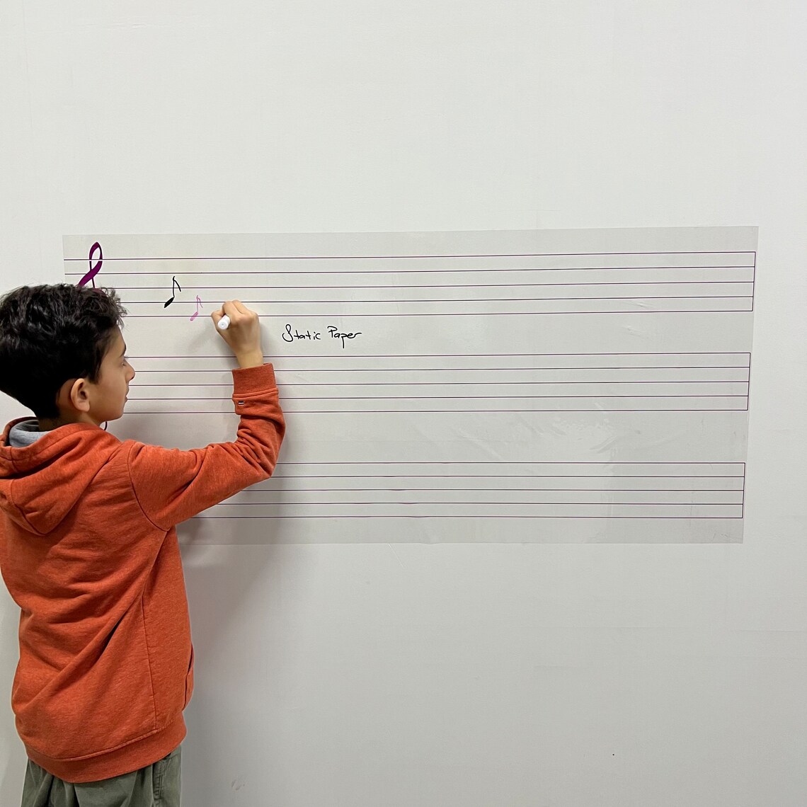 Dry Erase Treble Clef Music Board Sheet Music, Treble Alto Bass Clef ...