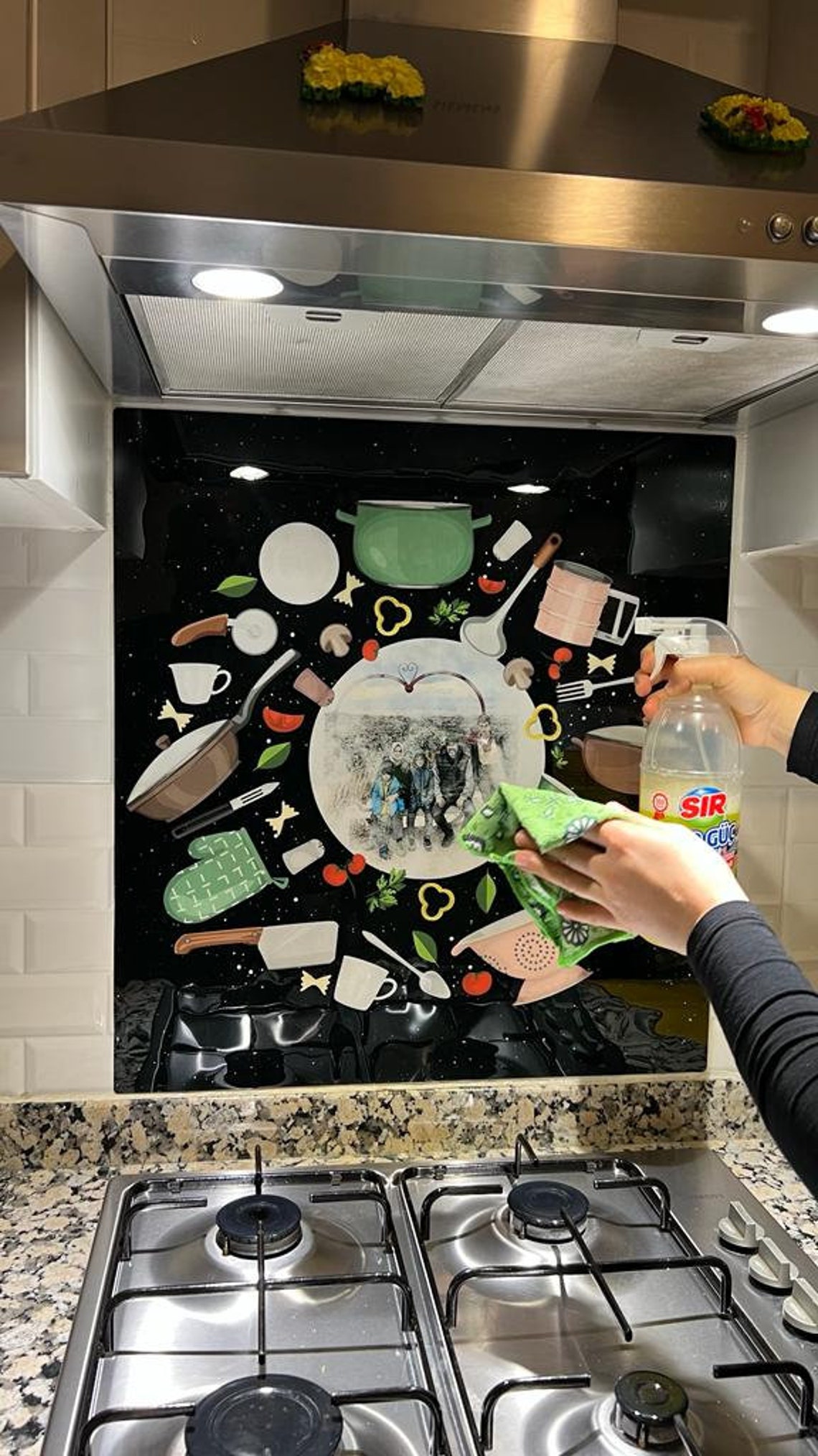 Kitchen Counter Accessory Model-3 Sticker Set Kitchen - Etsy