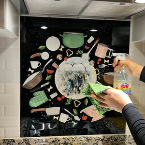 Kitchen Counter Accessory Model-3 Sticker Set Kitchen - Etsy