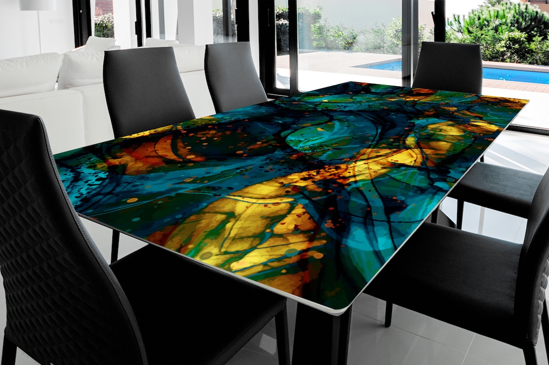 Custom Printed Tablecloth, Table Covering Model-21 Harmless Protection ...