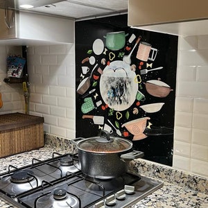 Kitchen Counter Accessory Model-3 Sticker Set Kitchen - Etsy