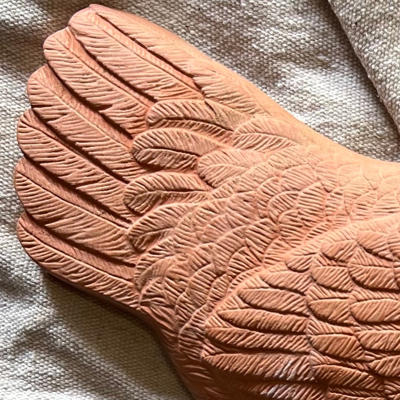 Terracotta Chicken for Garden Decoration - Etsy