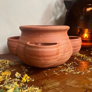 Large Four Pocket Strawberry Plant Pot or Planter Made of Terracotta - Etsy