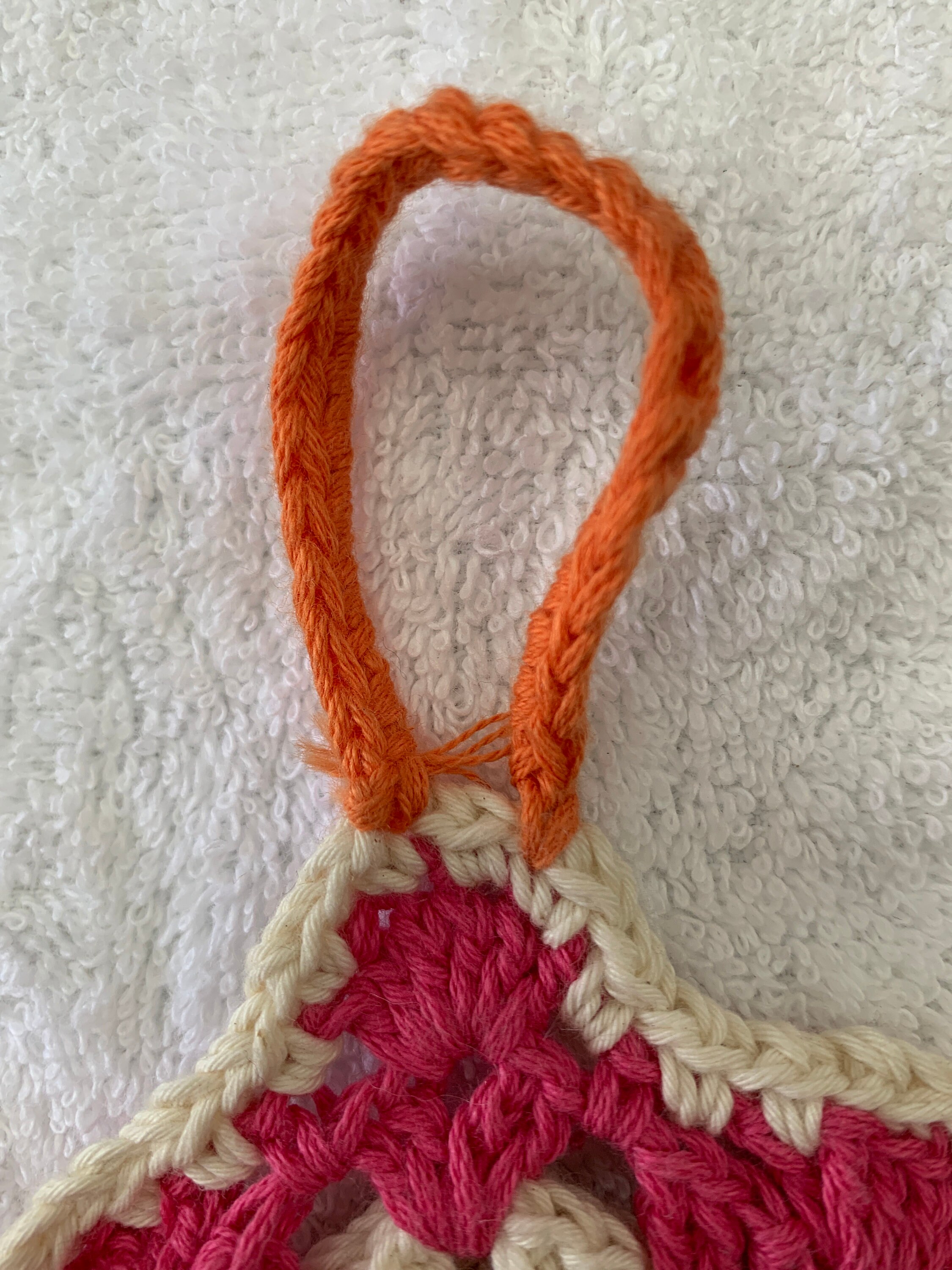 Hand Made Hot Plate Crochet Mat Kitchen Mate Double Ply Thickness With ...