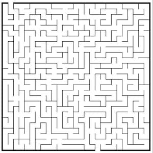 Printable Maze Puzzle Pack: 20 Brain Game Activity Sheets (PDF) - Etsy