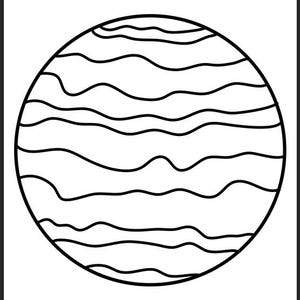 Outer Space Planet Coloring Pages | Fun Space-themed Printable for Kids ...