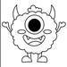 Cute Alien Coloring Pages for Kids – Printable Outer Space Monsters ...