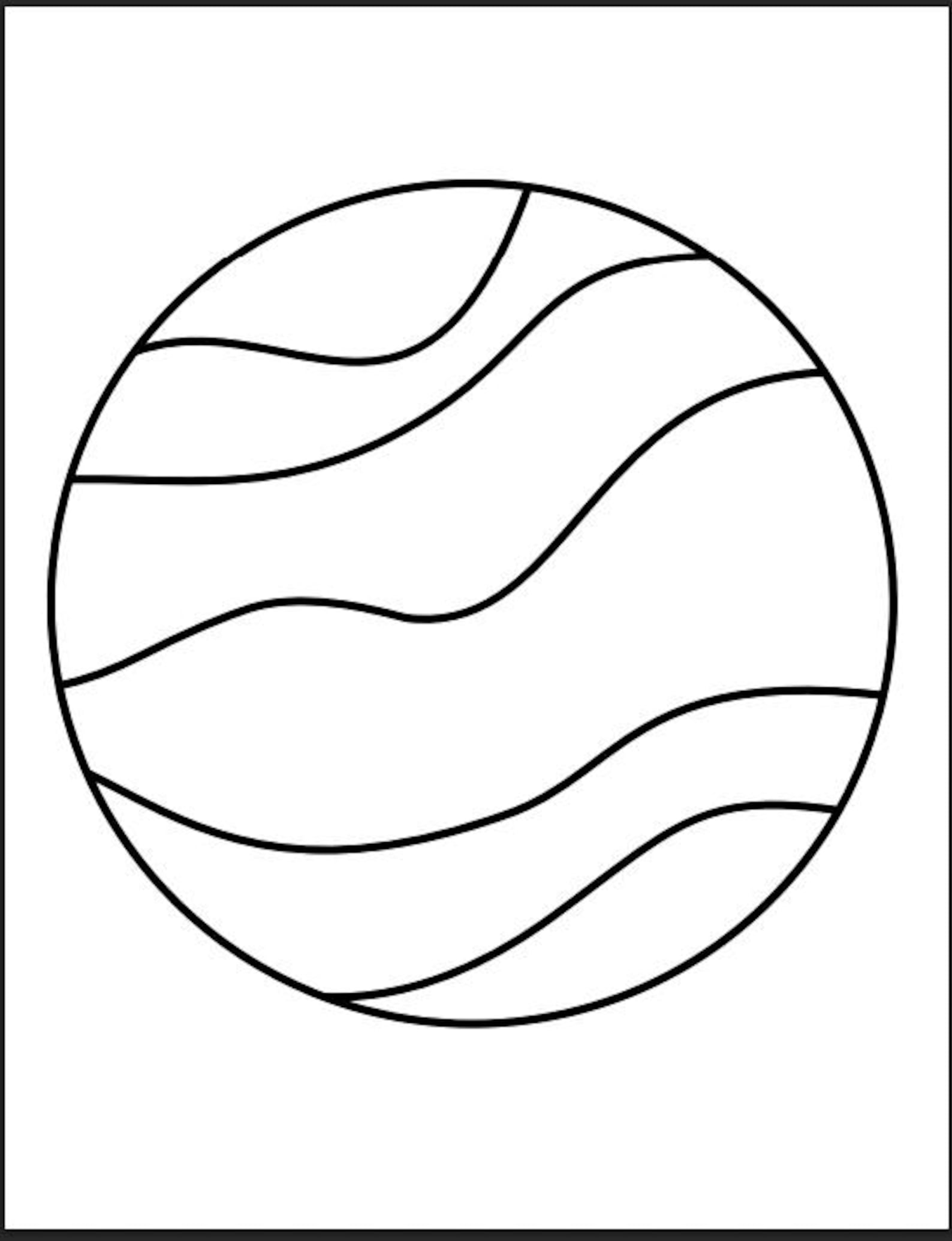 Outer Space Planet Coloring Pages | Fun Space-themed Printable for Kids ...