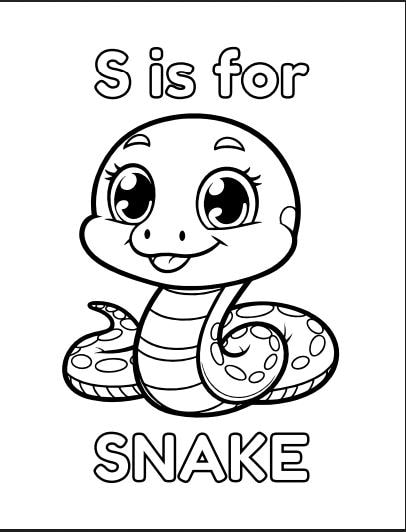 Alphabet Zoo Coloring Pages – Fun A to Z Animals for Kids to Color! - Etsy