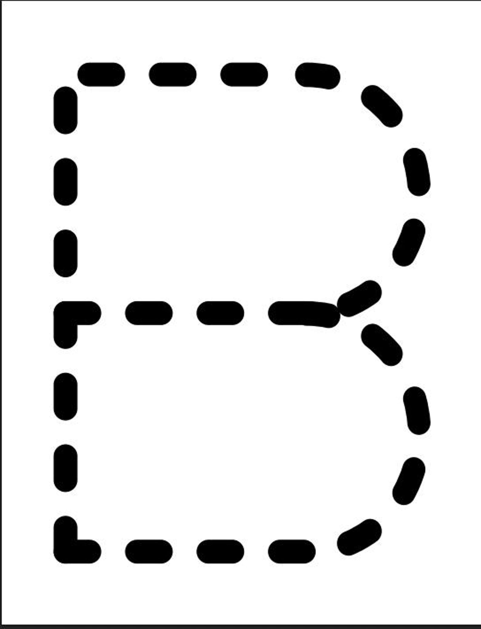 Alphabet Tracing Worksheets: Bold Bubble Letters A-Z (PDF) - Etsy