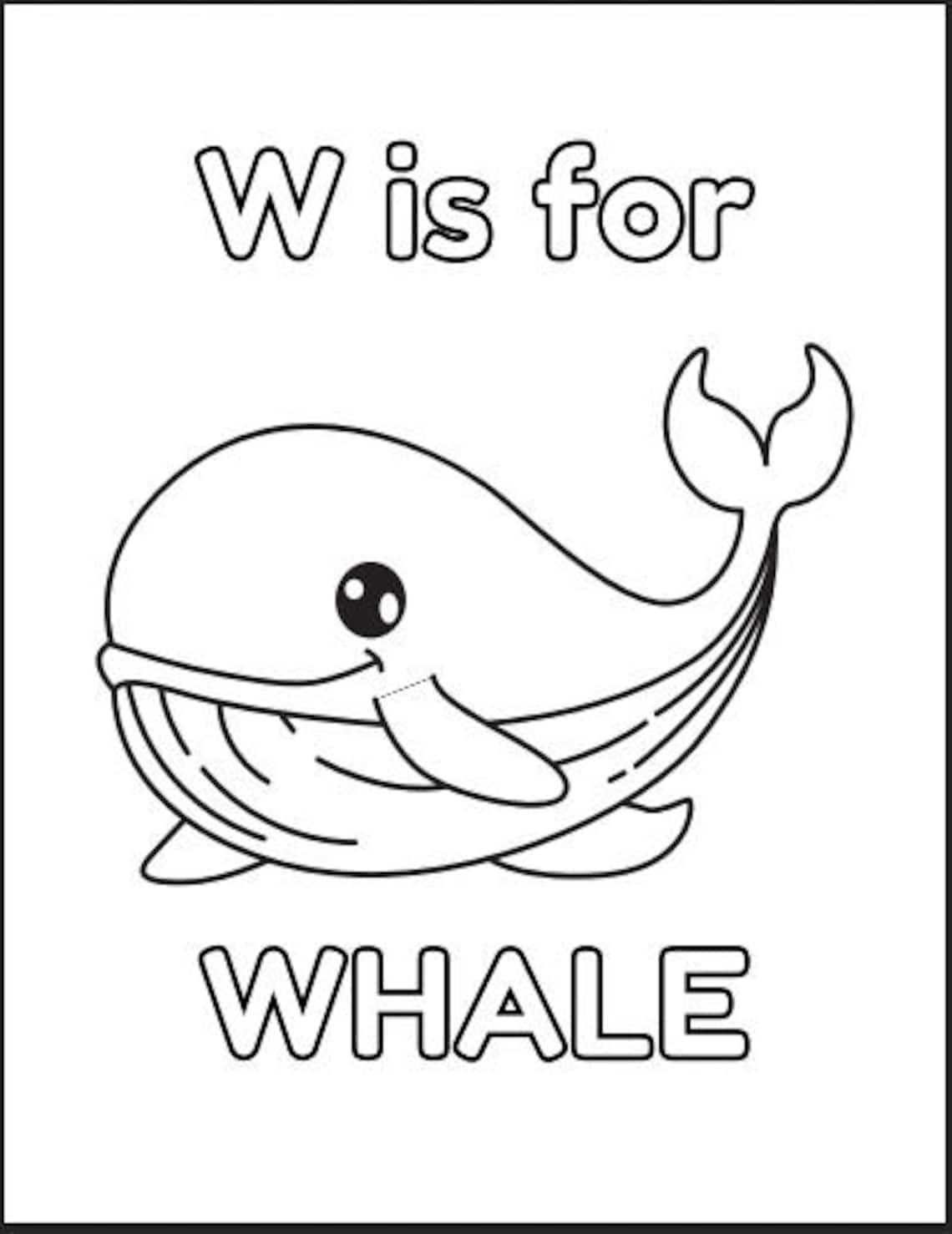 Alphabet Zoo Coloring Pages – Fun A to Z Animals for Kids to Color! - Etsy