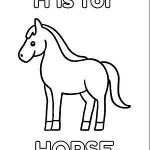 Alphabet Zoo Coloring Pages – Fun A to Z Animals for Kids to Color! - Etsy