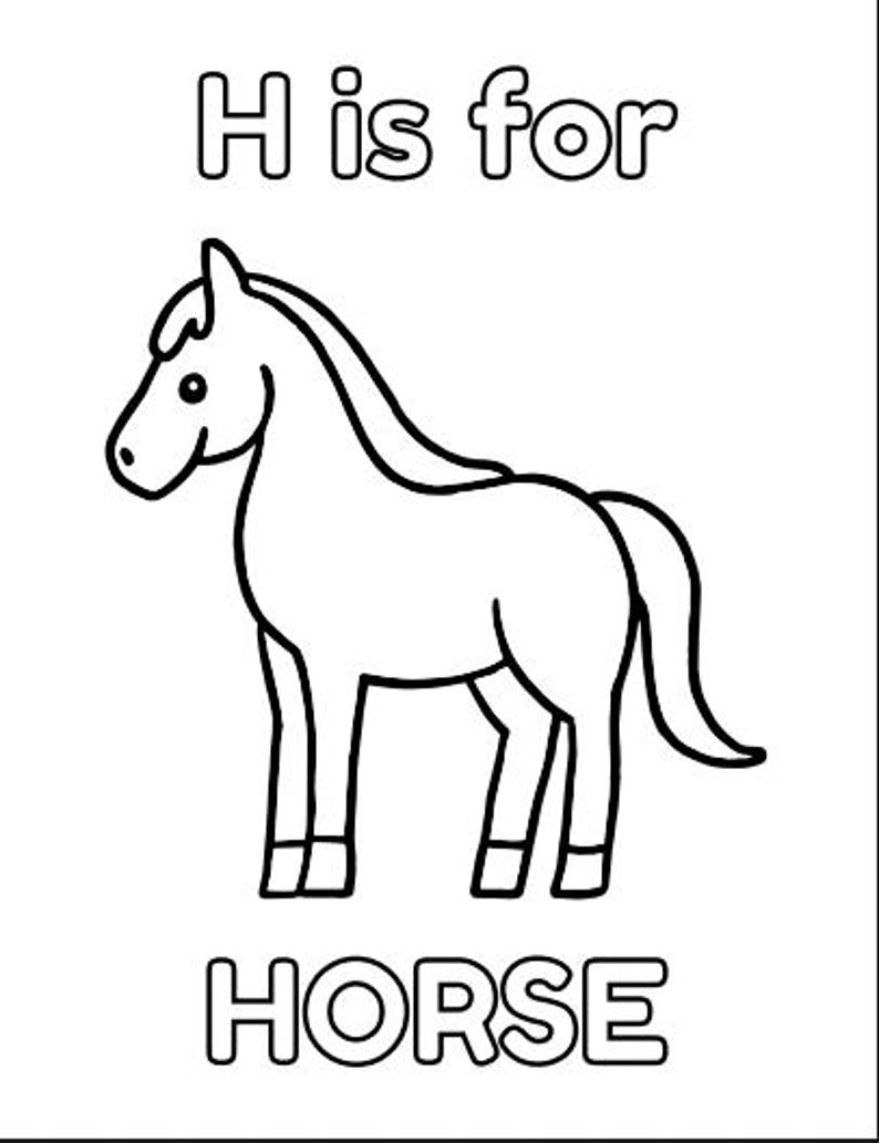 Alphabet Zoo Coloring Pages – Fun A to Z Animals for Kids to Color! - Etsy