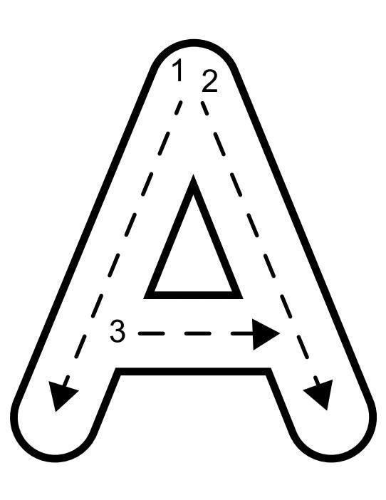 Alphabet Tracing Worksheets: Handwriting Practice A-Z (PDF) - Etsy