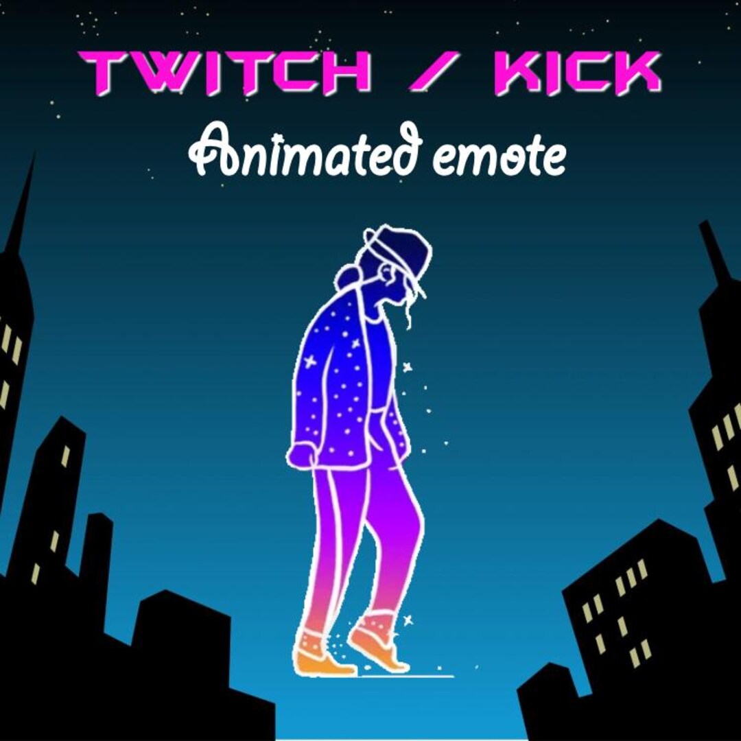 Michael Jackson Animated Emote, Dancing Emote, Dj Emote, Twitch Emote ...