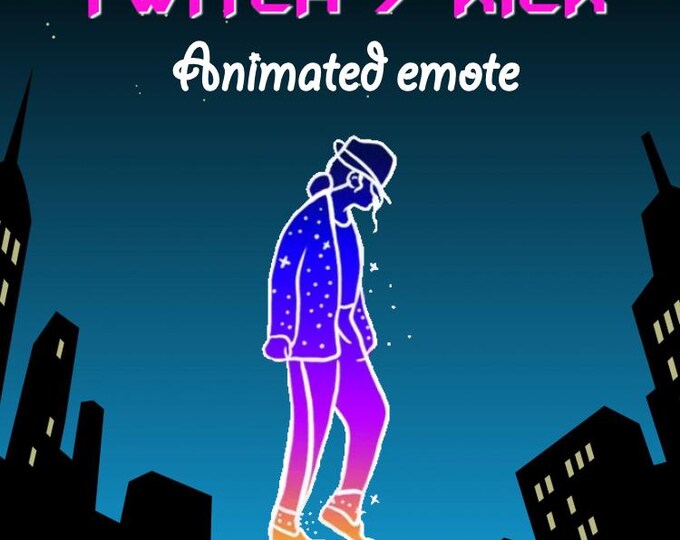 Michael Jackson Animated Emote, Dancing Emote, Dj Emote, Twitch Emote ...