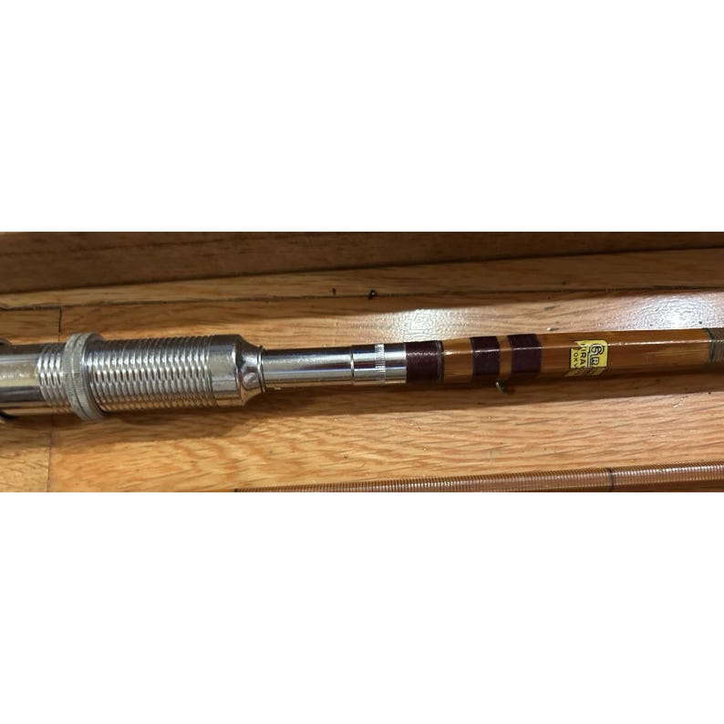 Vintage Japan Grampus Kiraku & Co Fly Bamboo Rod With Wood Box - Etsy