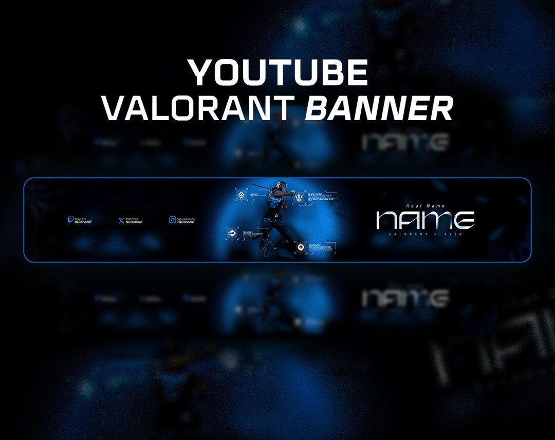 CUSTOM VALORANT BANNER! | Valorant Banner for Youtube | Jett Valorant ...