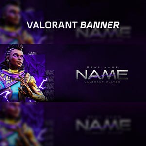 CUSTOM BANNER! | Valorant ASTRA Banner for Twitter, Twitch, Kick ...