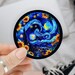 Vinyl Sticker / Decal - Vincent Van Gogh - Self Portrait & Flowers ...