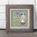 Cute Sheep Sampler Cross Stitch Set of 4 Primitive Embroidery Simple ...