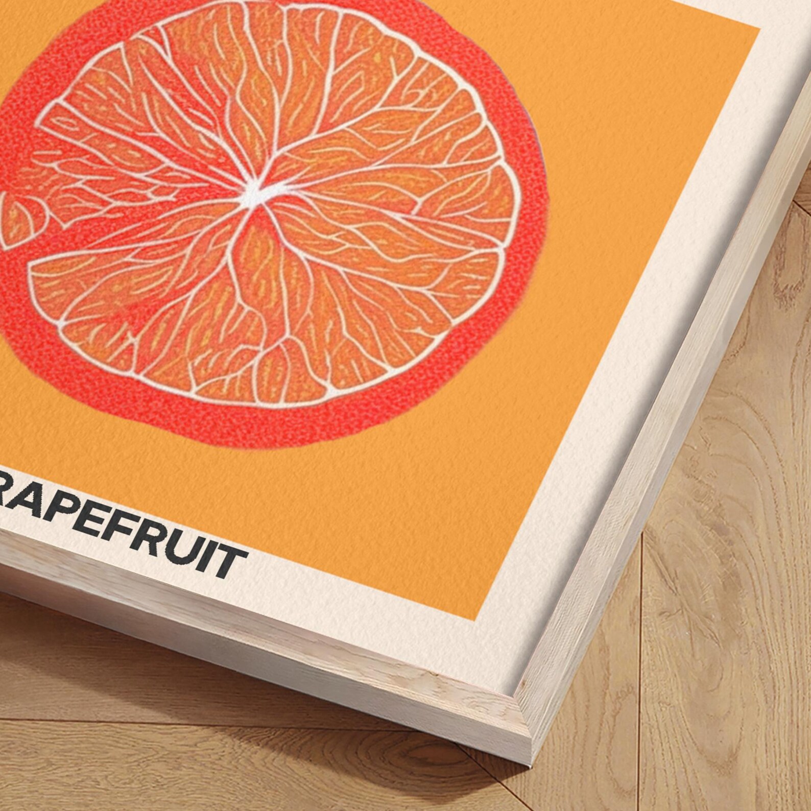 Grapefruit Druck • Blutorange-poster • Lemons Fruit Market • Kommt Mit ...