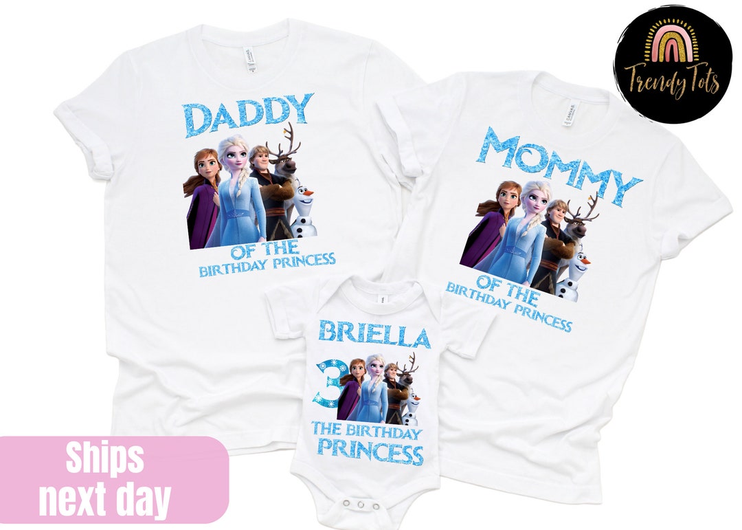 Frozen Family Birthday Shirts, Elsa Birthday Shirt, Frozen Custom Shirt ...