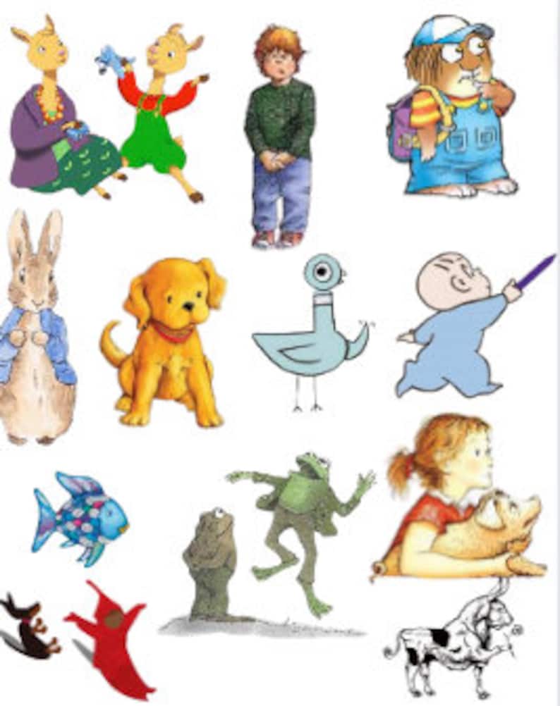 Book Character Bundle 2 PNG/SVG - Etsy