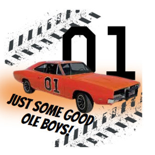 Dukes of Hazzard Svg - Etsy