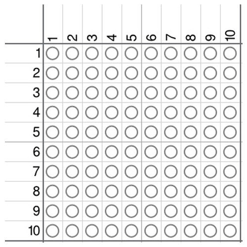 Blank Diamond Painting Template 25x35cm round Drills PDF Print-it ...