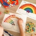 Rainbow Fruit Loop and Marshmallow Snack Mat Activity Perfect for St ...