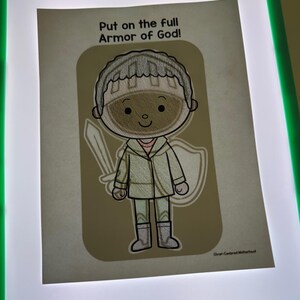 Armor of God Flashlight Activity Digital Download English and Spanish ...