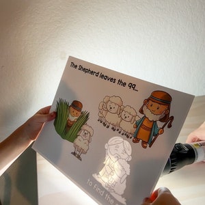 Parable of the Lost Sheep Jesus Good Shepherd Digital Download Sunday ...