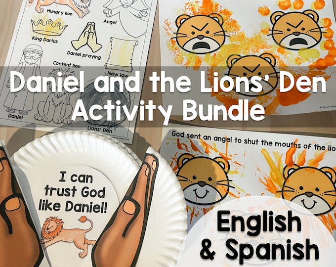 Hannah's Prayer Samuel Bible Story Craft Digital Download in English ...