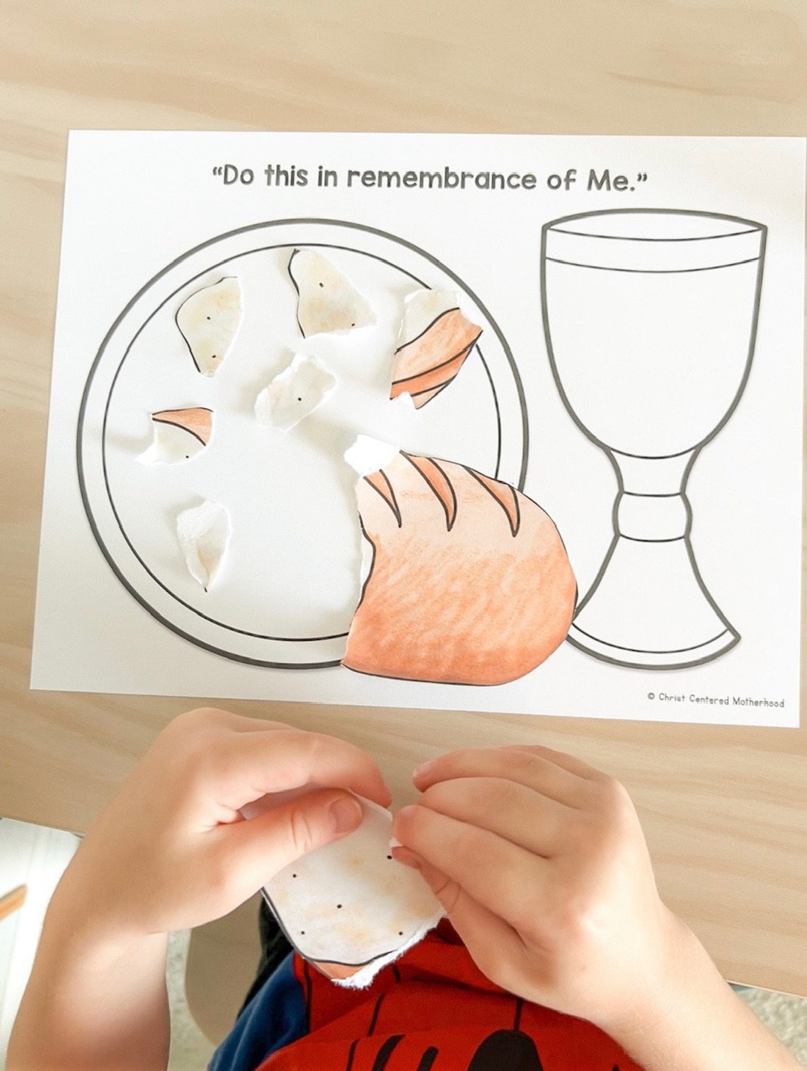 The Last Supper Communion Craft/activity for Kids Easter Sunday School ...