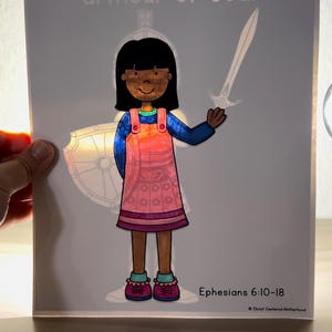 Armor of God Flashlight Activity Digital Download English and Spanish ...